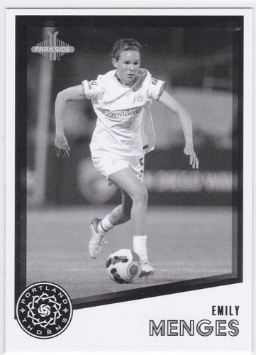 2023 Parkside NWSL Volume 1 BLACK & WHITE #57 Emily Menges - Portland ...
