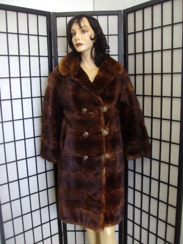 MINT CHINESE MINK FUR JACKET COAT WOMEN WOMAN SZ 4 SMALL | eBay
