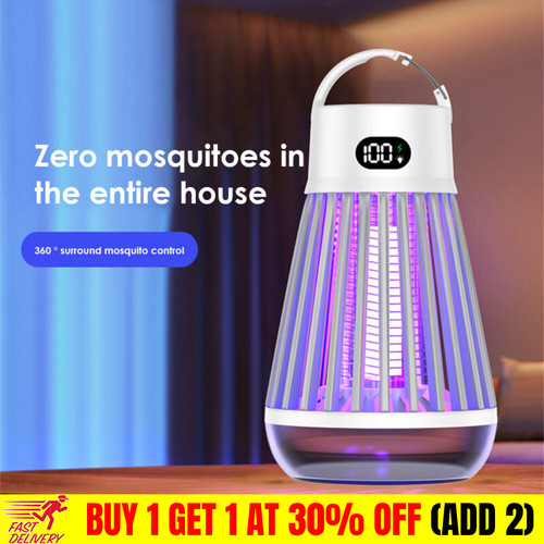 2024 New Zappify Mosquito Zapper, USB Rechargeable Portable Zapper ...