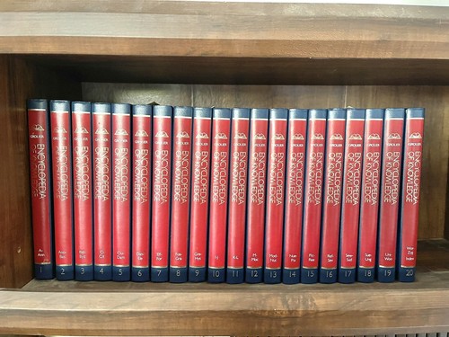 Grolier Encyclopedia Of Knowledge Set 20 Volume Set 1991 | eBay