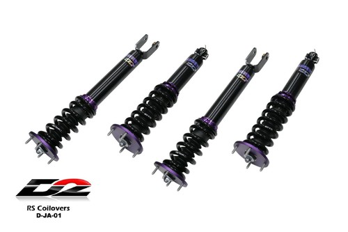 D2 Racing RS Coilovers Adjustable Shocks For 00-08 S-TYPE - FORK Type D ...
