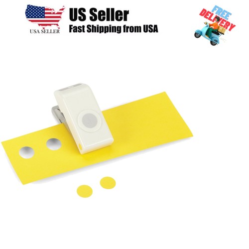 1/2-Inch Circle Punch with Safety Lock, Create Perfect Circles for ...