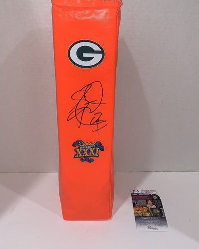 GILBERT BROWN SIGNED TOUCHDOWN PYLON GREEN BAY PACKERS SUPER BOWL XXXI ...