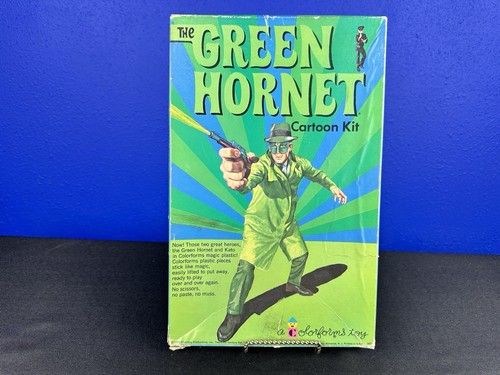 1966 Vintage The Green Hornet with Kato Cartoon Kit by Colorforms | eBay
