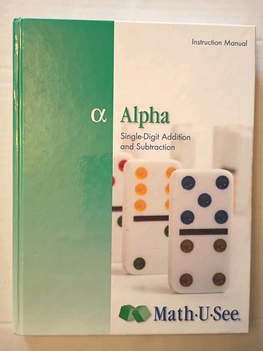 Math U See Alpha Book Homeschool Curriculum First Grade Instruction ...