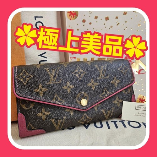 Louis Vuitton Monogram Portefeuille Sara Retiro Long Wallet #M155 | eBay UK