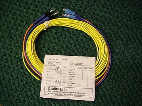 10 Meter SMF SC-ST Fiber Optic Cable Duplex NEW! | eBay
