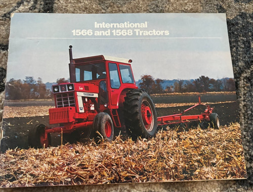 International Harvester 1566 1568 Tractor For 1975 Brochure FCCA25 | eBay
