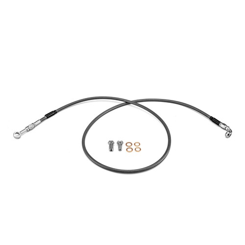 Front Non-ABS Brake Line Kit +6" For Harley Dyna Fat Bob CVO/SE FXDFSE ...