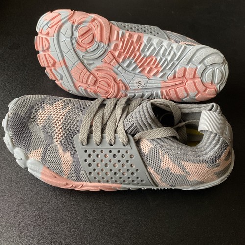 Woman's Barefoot Shoes Joomra size 6 Gray/Pink Lace Up Sports Shoes | eBay