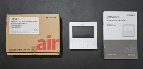 Hitachi Advanced Color Wired remote controller Model CIW02-H. Air | eBay