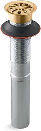 , 7129-2MB, Lavatory Grid Drain Less Overflow, Vibrant Brushed Moderne ...