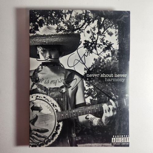 Never Shout Never - Harmony (CD, 2-Disc Set, Christofer Drew Signed) 93624963042| eBay