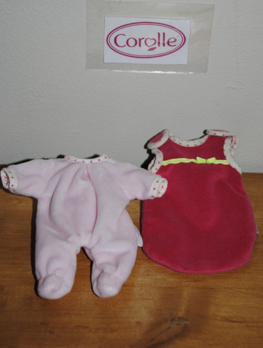 🤡Vetement COROLLE 20 Cm Combinaison Pyjama Rose Coeurs Turbulette ...