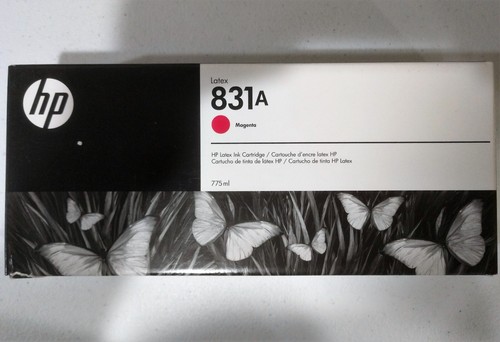 NEW Genuine HP 831A CZ684A MAGENTA Ink Cartridge Latex 300 310 330 - 4/ ...