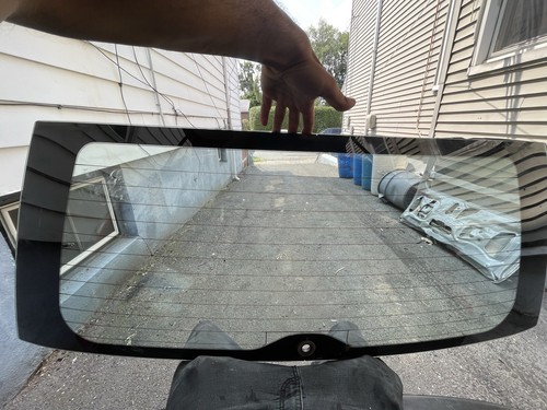 Fits 2003-2008 Honda Pilot Rear Window Back Glass Stationary Heated | eBay