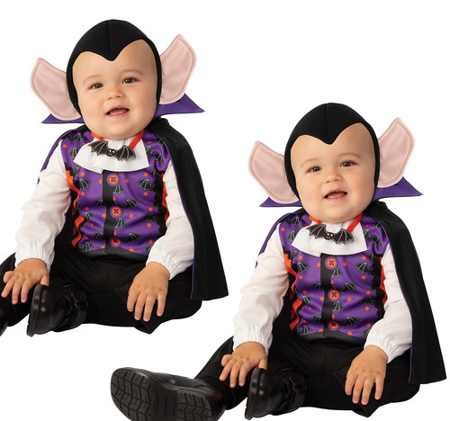 Little Vampire Costume Toddler Babies Halloween Fancy Dress Dracula ...
