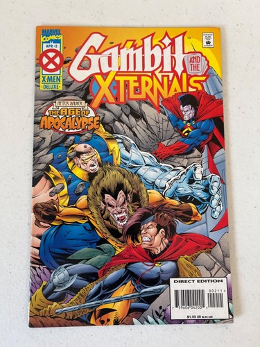 Gambit and the Externals Marvel Comic Book Vol 1 No 2 April 1995 | eBay