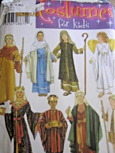 Simplicity #4797 CHILDS BIBLICAL NATIVITY COSTUME Sewing Pattern Uncut ...
