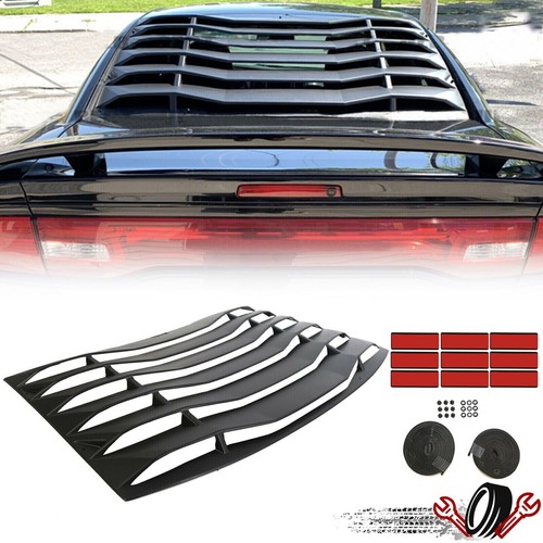Rear Window Windshield Louver Cover Sun Shade Vent For Dodge Charger ...