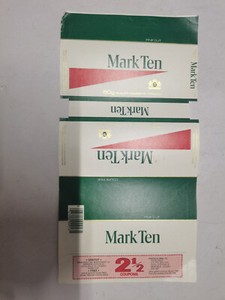Las mejores ofertas en Cigarrillos de tabaco de colección Mark Ten | eBay