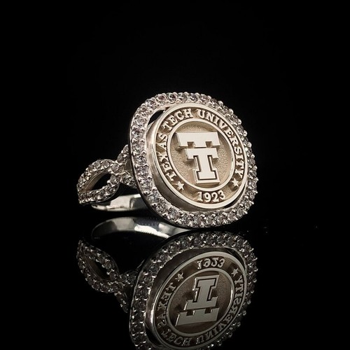 Texas Tech University Class Ring – TTU Custom Graduation Ring for Women ...