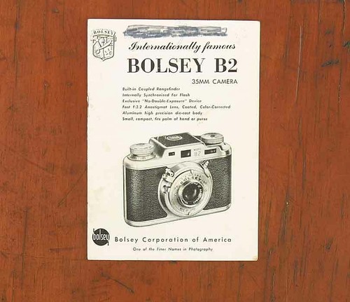 BOLSEY B2 INSTRUCTION BOOK/47359 | eBay