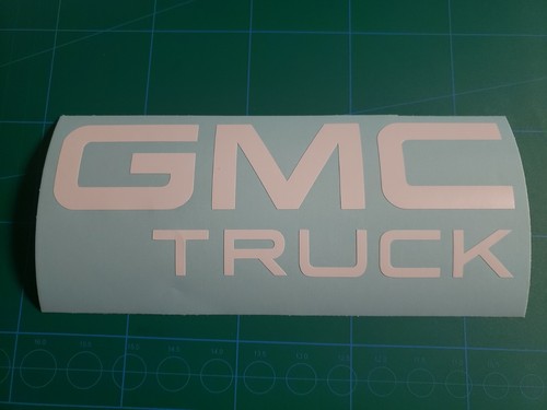Custom GMC Truck Logo Emblem Vinyl Decal Window Sticker For GMC Trucks ...