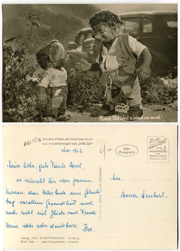 MECKI GERMAN VINTAGE POSTCARD STEIFF VERY GOOD CONDITION UNPOSTED ...