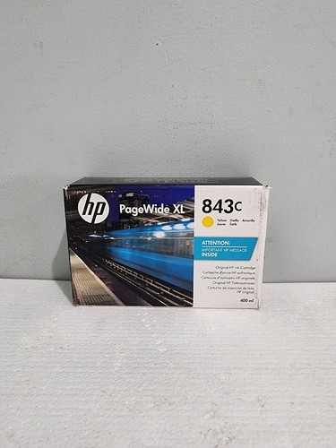 HP 843C INK CARTRIDGE YELLOW INK CARTRIDGE C1Q68A Exp 12/23 | eBay