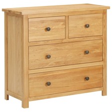 Oak Solid Chests of Drawers for sale | eBay