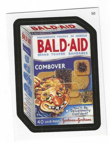 2006 TOPPS WACKY PACKAGE BALD=AID #50 | eBay