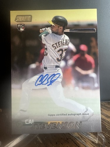 2023 Topps Stadium Club - Autographs #SCBA-CSN Cal Stevenson (AU, RC ...