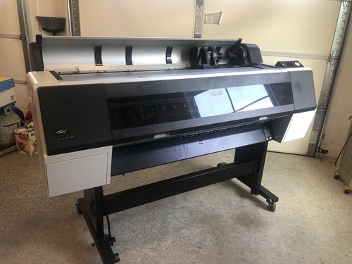 Epson Stylus Pro 9890 Large Format Inkjet Printer: Powers up, Needs ...