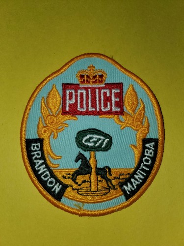 Brandon Manitoba Police Patch | eBay