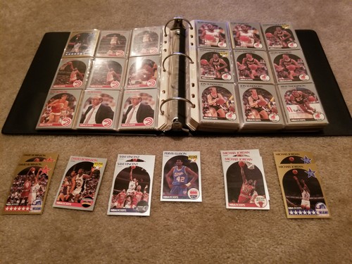 NBA Hoops 1990-1991 Basketball Card Set (Kept in Protected Binders) | eBay