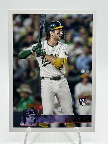 Jacob Wilson RC 2025 Topps Archives #154 DESIGN VARIATION (No Team Logo ...