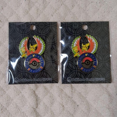 Pokemon Center Kyoto Limited Logo Pins Set of 2 | eBay