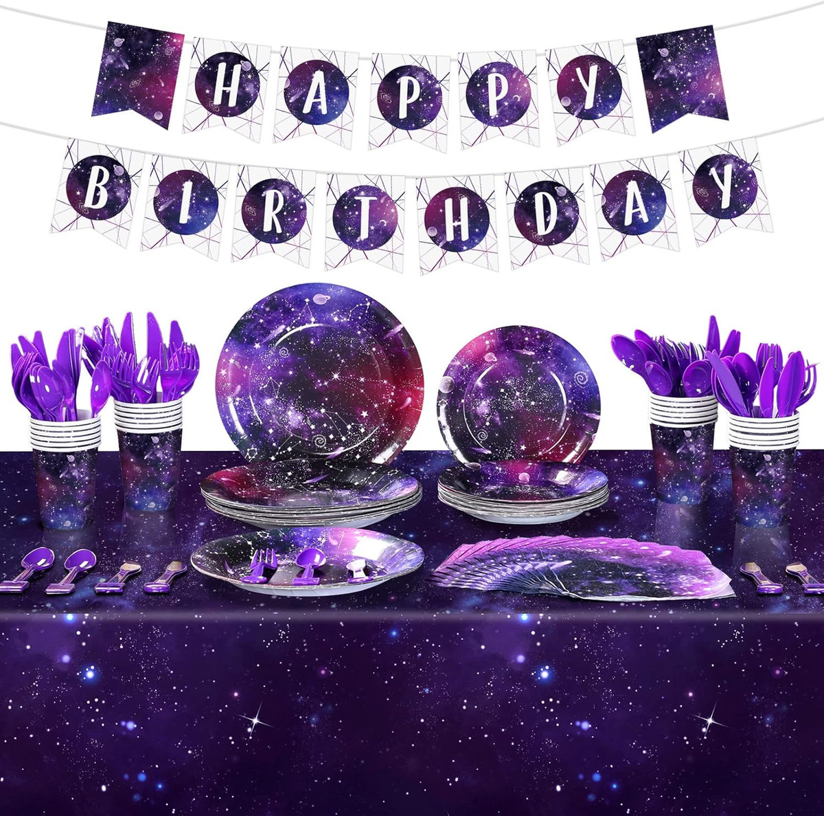 Space Galaxy Birthday Party