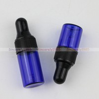 10x 100x Glass Amber Essential oil Bottles Eye Dropper Serum 1/2/3/5/10 ...