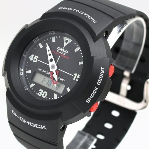 Casio G-shock AW-500E-1EDR Digital Quartz Resin Men's Watch Original ...