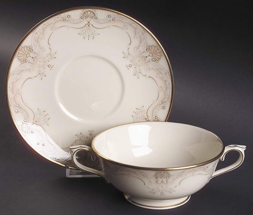 Lenox Richelieu Court Cream Soup & Saucer 4493861 | eBay