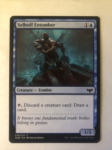 MTG Selhoff Entomber Innistrad: Crimson Vow 076/277 Regular Common Mint ...