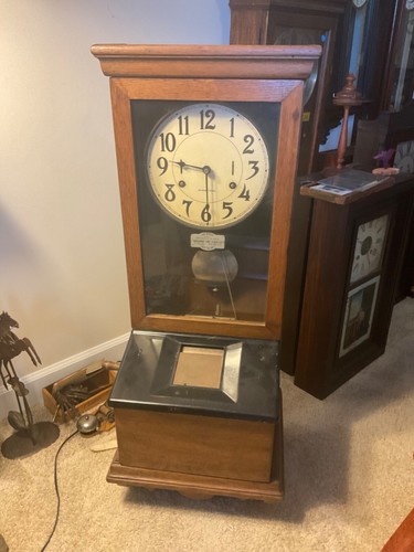 IBM CLOCK SIGNATURE TIME RECORDER or ITR C1925 WORKING | eBay