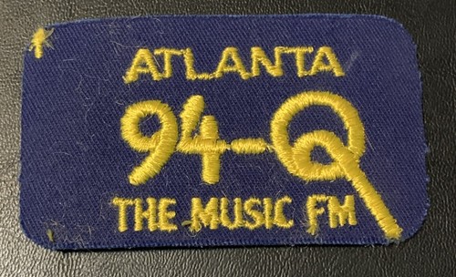 Vintage Atlanta 94Q The Music Fan Patch. 3.25” X 2” | eBay