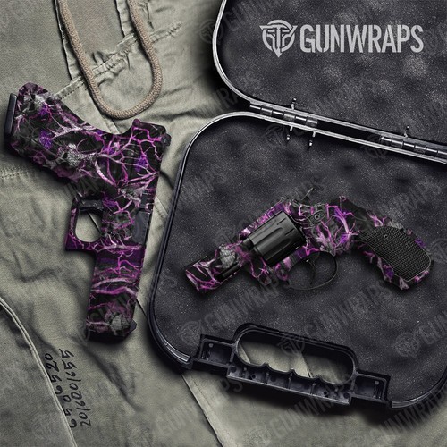GunWraps Nature Pink Voodoo Camo Premium Pistol Vinyl Gun Wrap Skin ...