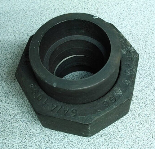 BONNEY FORGE 3000-1-1/2 SP-83 CARBON STEEL UNION 1-1/2" QUANTITY! WOW ...