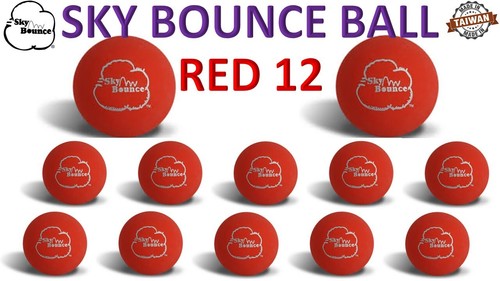 SKY BOUNCE BALL Rubber Balls "RED"- SKY BOUNCE - 12 Balls | eBay