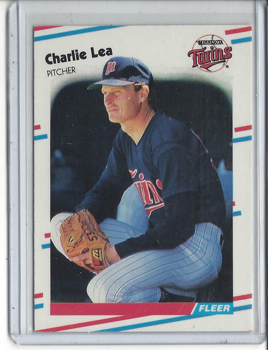 Charlie Lea 1988 Fleer Update #U-44 Base Price Guide - Sports Card Investor