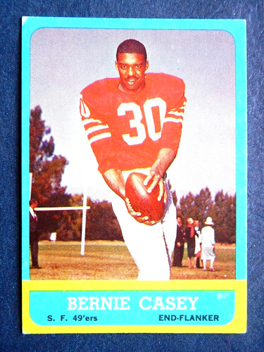Bernie Casey #137 Topps 1963 Football Card (San Francisco 49ers) E | eBay